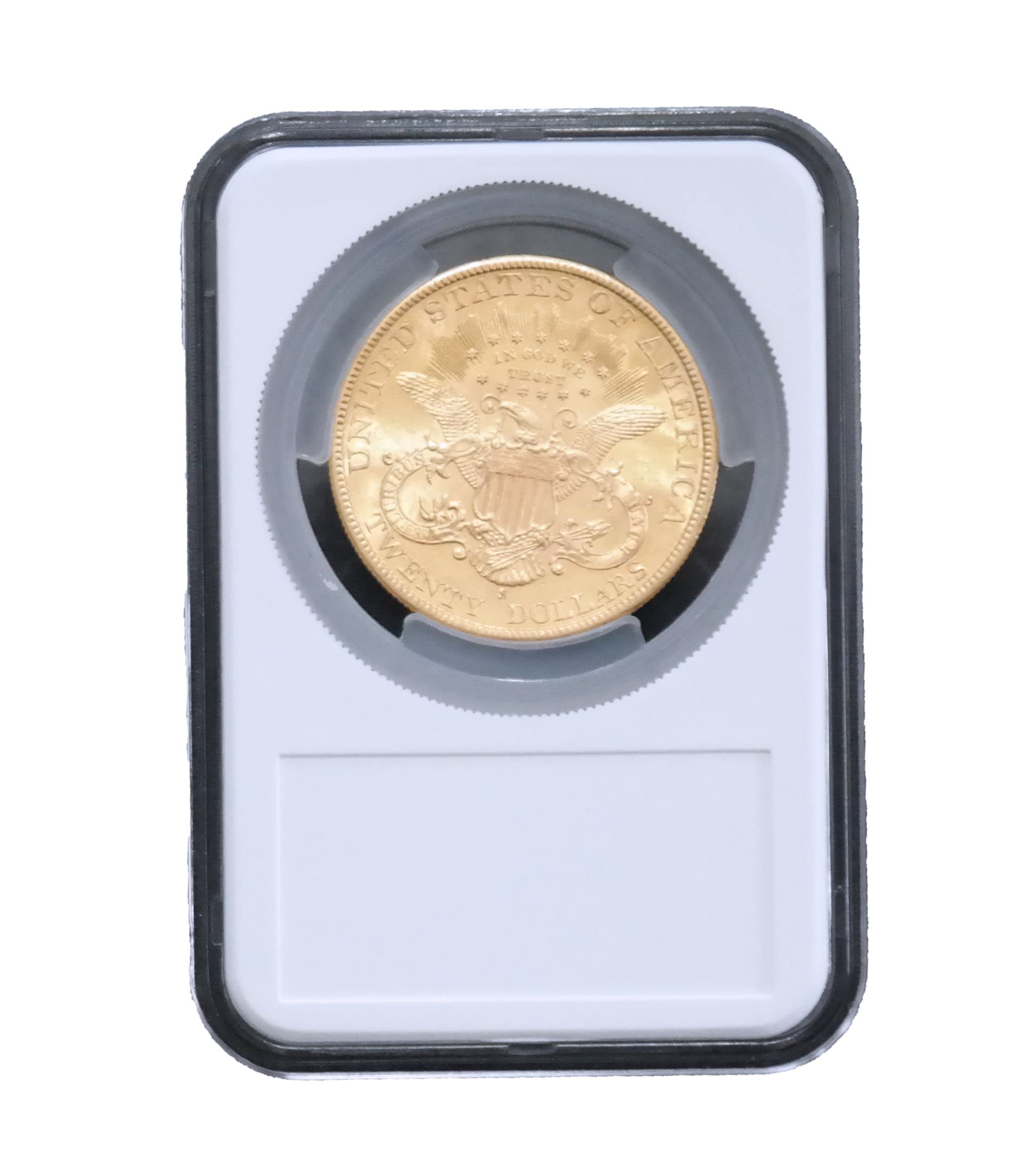 Ursae Minoris Elite Certified-Style Coin Holder for US $20 Coronet or St Guadens Gold Double Eagle