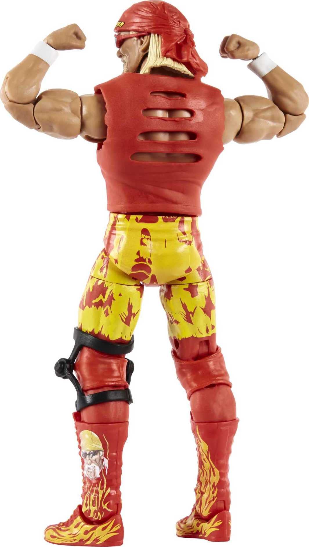 WWE Elite Collection Action Figure Hulk Hogan 6-inch Posable Collectible for WWE Fans Ages 8 Years Old & Up