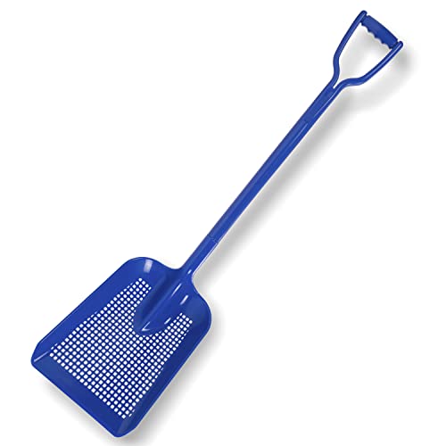 Sand Dipper - Treasure Shovel Digger Sifter β Sand Sifter for Beach Fun or Farm Chicken coop Goat stall Sand Poop Cleaning