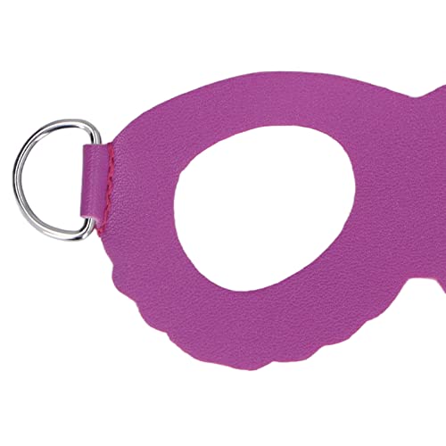 Hamster Harness Vest and Leash Set No Pulling Comfort Padded Vest Guinea Pig Striped Harness for Guinea Pigs, Hamster, Ferret, Chinchilla Purple