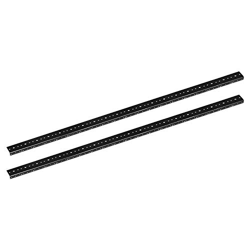 Reliable Hardware Company RH-20-SRR-A Rack Rail, Black