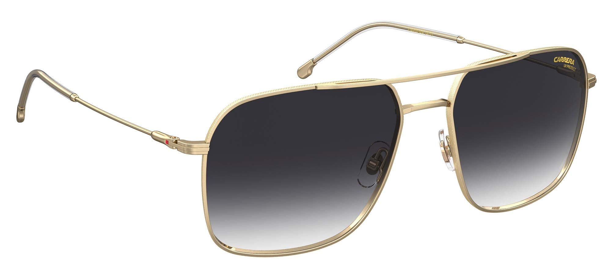 Carrera 247/S Sunglasses, Gold Grey Frame, Grey Shaded Lens, 716736360935