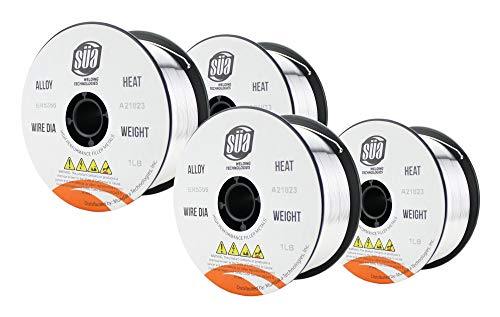 ER5356 - MIG Aluminum Welding Wire - 1 Lb x 0.035" (4 SPOOLS)