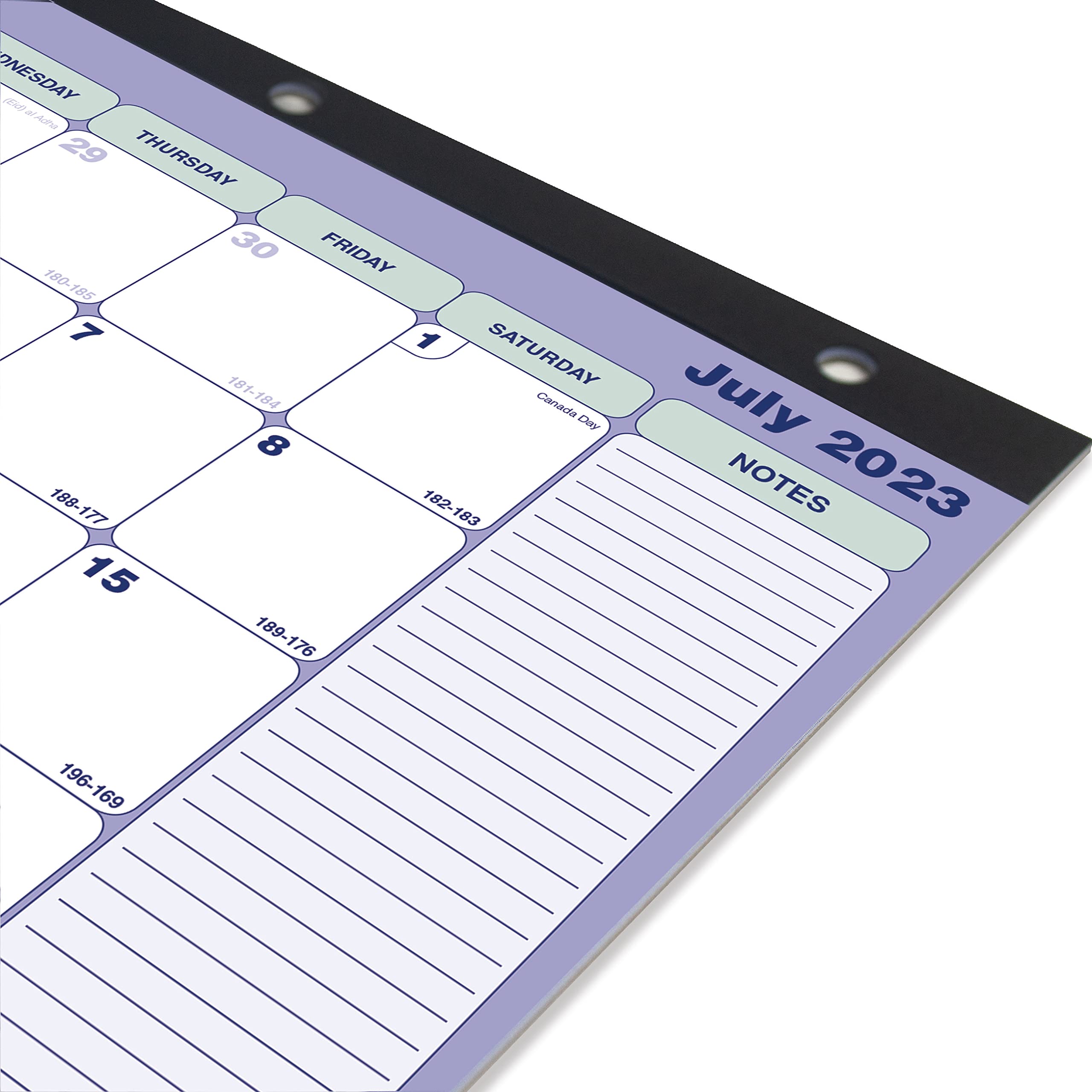 Brownline Academic Monthly Desk Pad Calendar, 13 Months, July 2023 to July 2024, 11" x 8.5" (CA181721-24)
