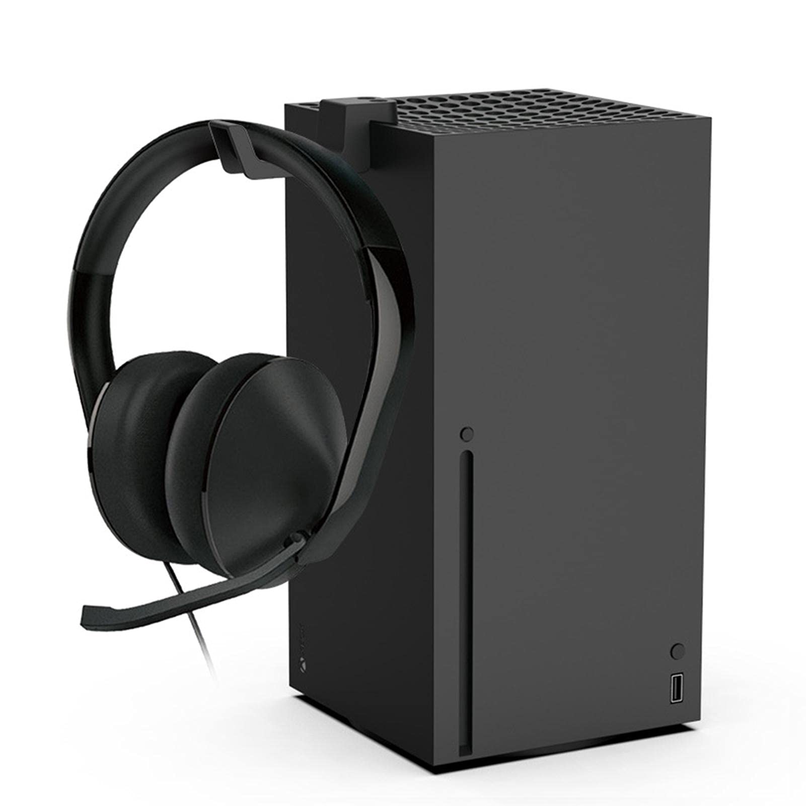 blessvt Headphone Hanger Mount,Hanger For Gaming Headphone Earphone,headset Handle Hanger For Xbox Series X Console Black