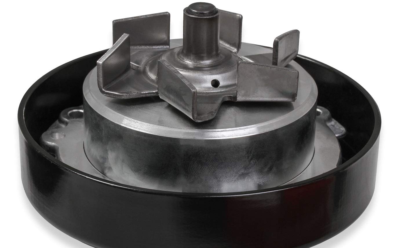 NEW HOLLEY MID-MOUNT COMPLETE ACCESSORY SYSTEM WITH SD7 A/C COMPRESSOR,ALTERNATOR,POWER STEERING PUMP,TENSIONER,BELT,CRANK DAMPER & PULLEYS,COMPATIBLE WITH GM LS ENGINES