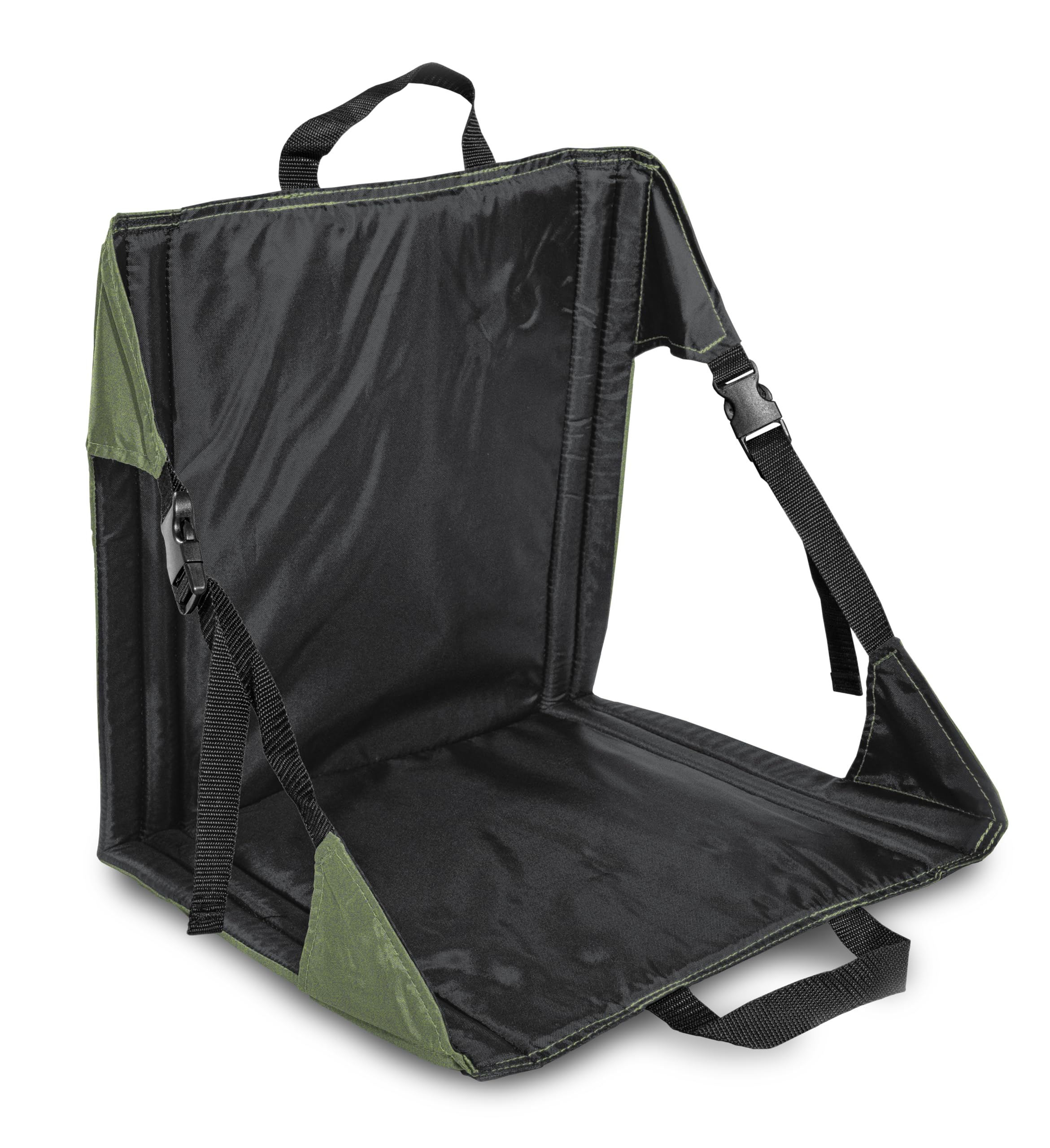 Crazy Creek The Chair for Camping, Backpacking & More, High Density Foam Cushion, Occasional Use Model, Adjustable Straps, Water-Resistant, Smokey Blue/Black, One Size