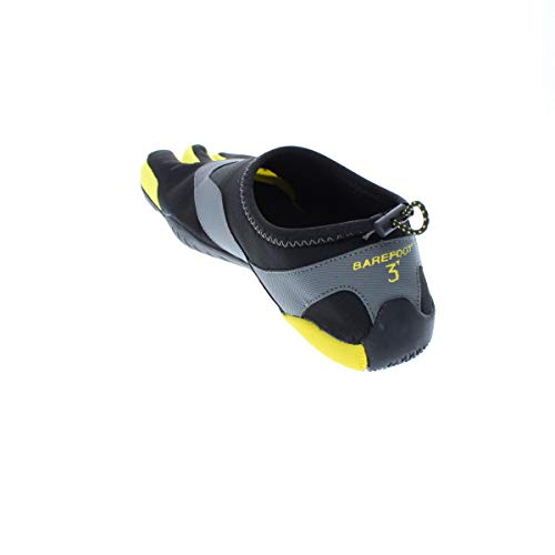 Body Glove Men's 3t Cinch-m Water Shoe, Black/Yellow, 12