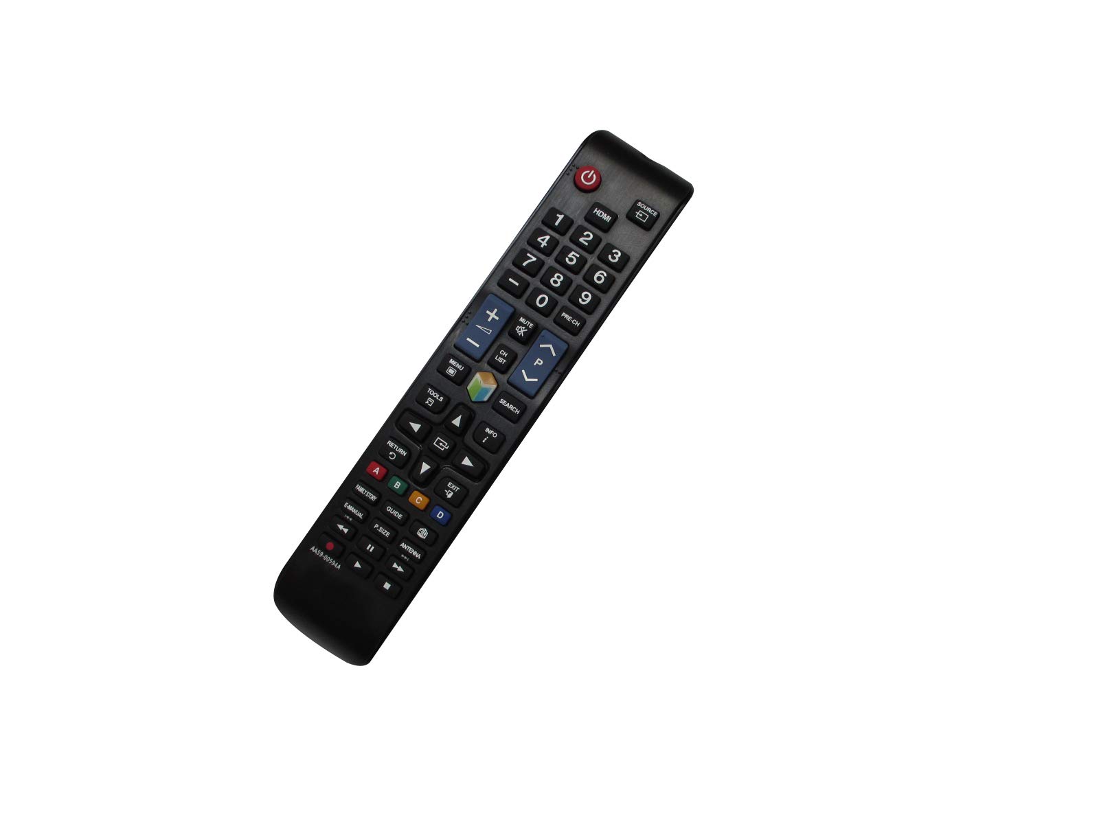 Replacement Remote Control Fit for Samsung BN59-01055A AA59-00601A Smart 3D LCD LED HDTV TV Without Sleep time Button