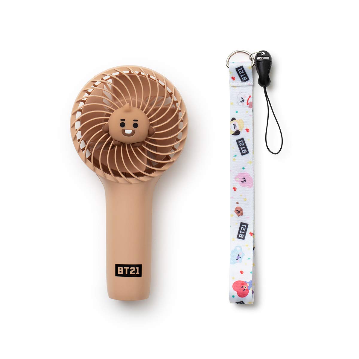 BT21 Official Baby Mini Handheld Personal Portable Fan (SHOOKY)