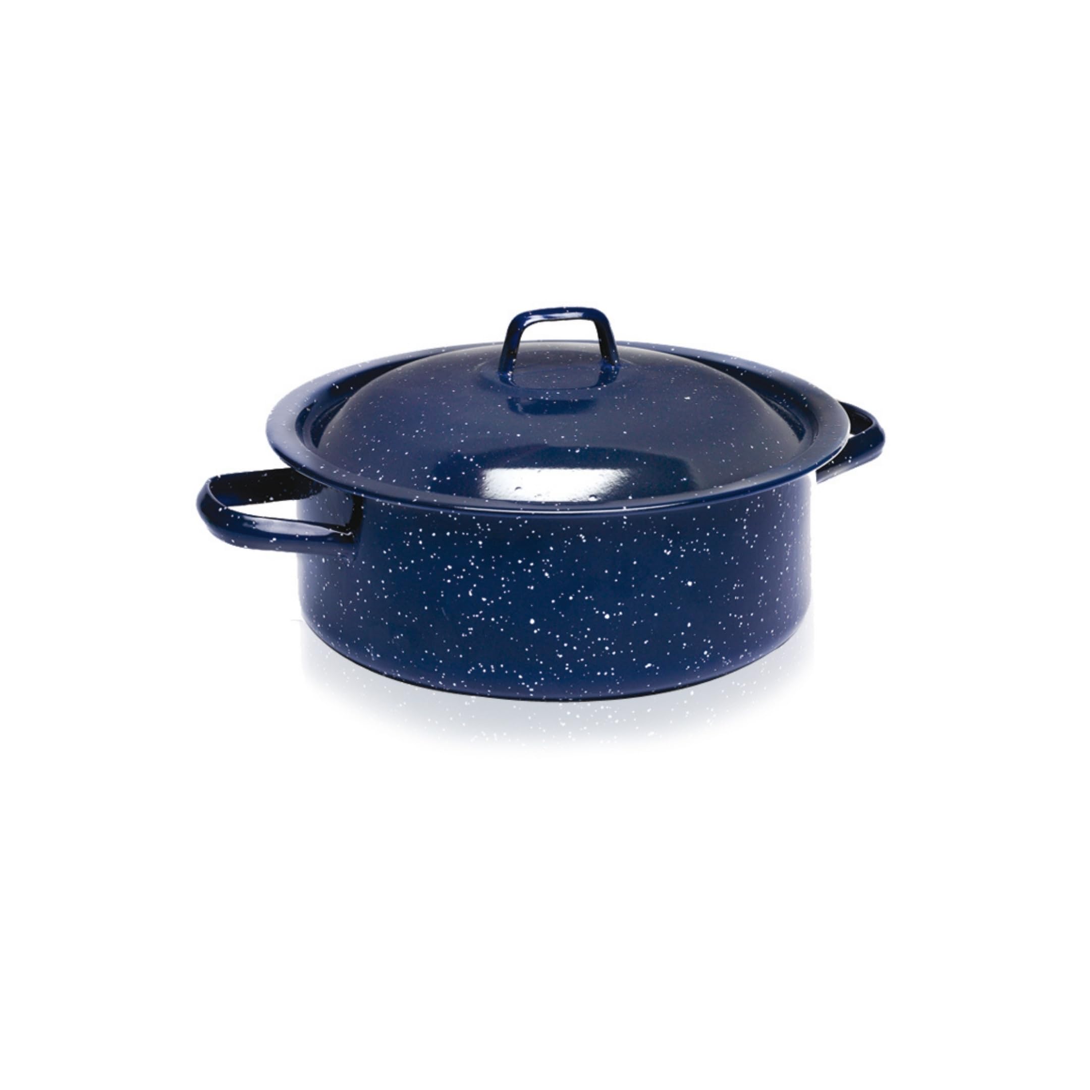 Iimusa Dutch Oven with Lid, 5 Quart, Blue