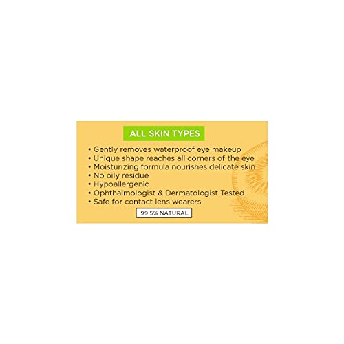 Burt's Bees Eye Makeup Remover Pads,35 Count (Pack of 3)