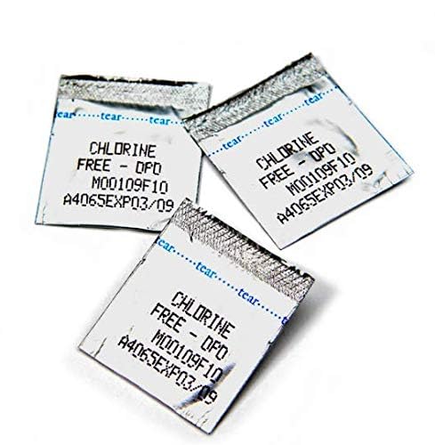 Hach 2105569 DPD Free Chlorine Reagent Powder Pillows, 10 mL, (Pack of 100)