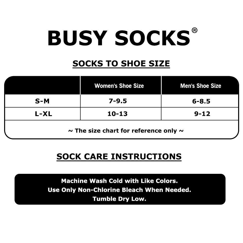 Busy Socks Crew Work Socks for Men, Women's Eco Friendly Light Weight Recycled Polyester Boot Moisture Socks for Dry Feet, Large, 4 Pairs Dark Grey