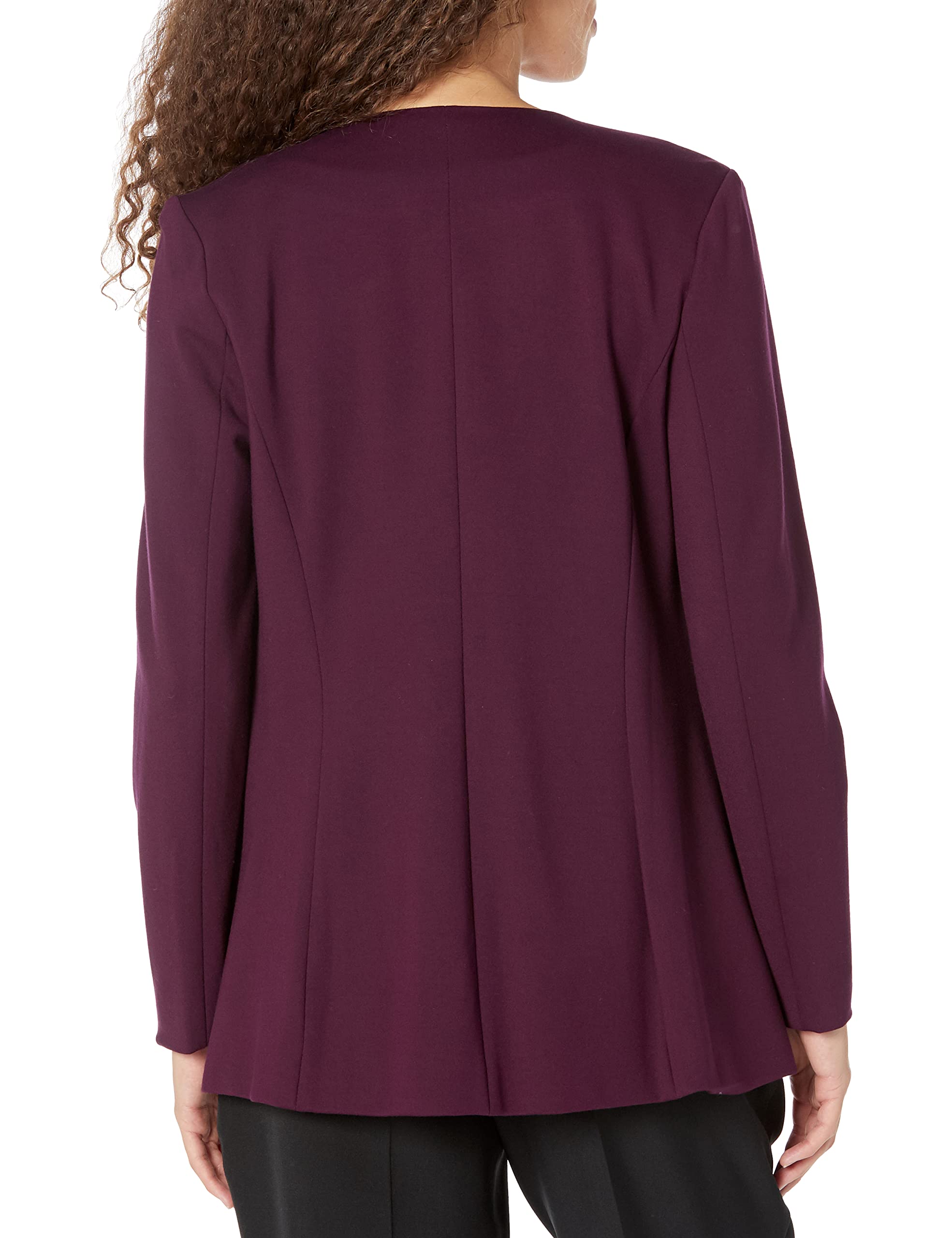 Calvin Klein Womens Sportswear Jacket,Aubergine,10
