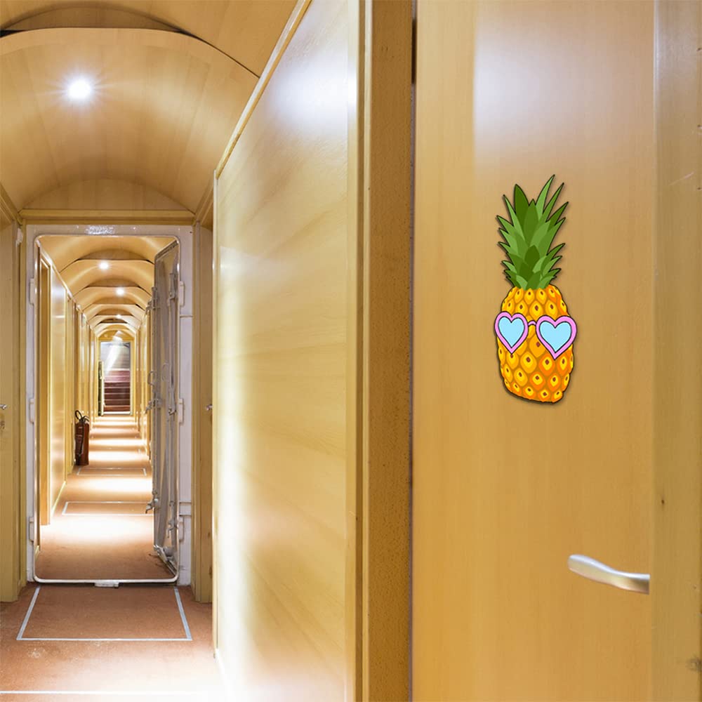 Cruise Door Decorations Pineapple, Funny Magnetic Cruise Decorations for Cabin Door or Stateroom…