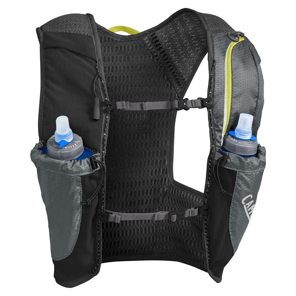 CamelBak Nano Hydration Vest 34oz, Graphite/Sulphur Spring, L