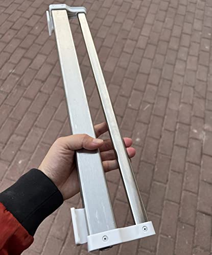 Pull Out Closet Clothes Hanger Rail,Extendable Closet Rod 30-80cm,Wardrobe Clothing Rail,Closet Organizer Rack for Pants and Coat,Load 25kg (Size : 800mm/31.5inch)