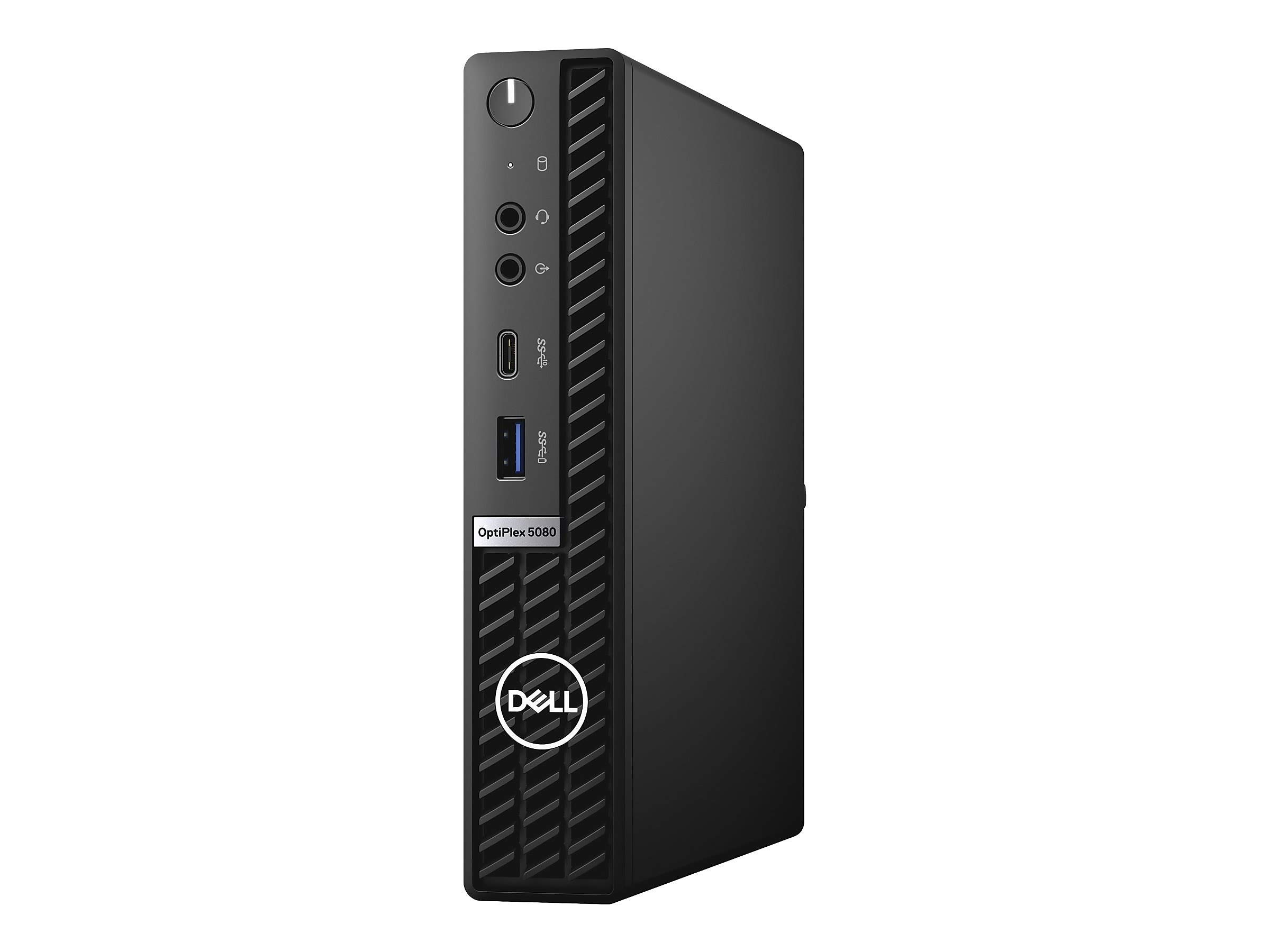 Dell OptiPlex 5000 5080 Desktop Computer - Intel Core i7 10th Gen i7-10700 Octa-core (8 Core) 2.90 GHz - 16 GB RAM DDR4 SDRAM - 256 GB SSD - Micro PC - Windows 10 Pro (Renewed)