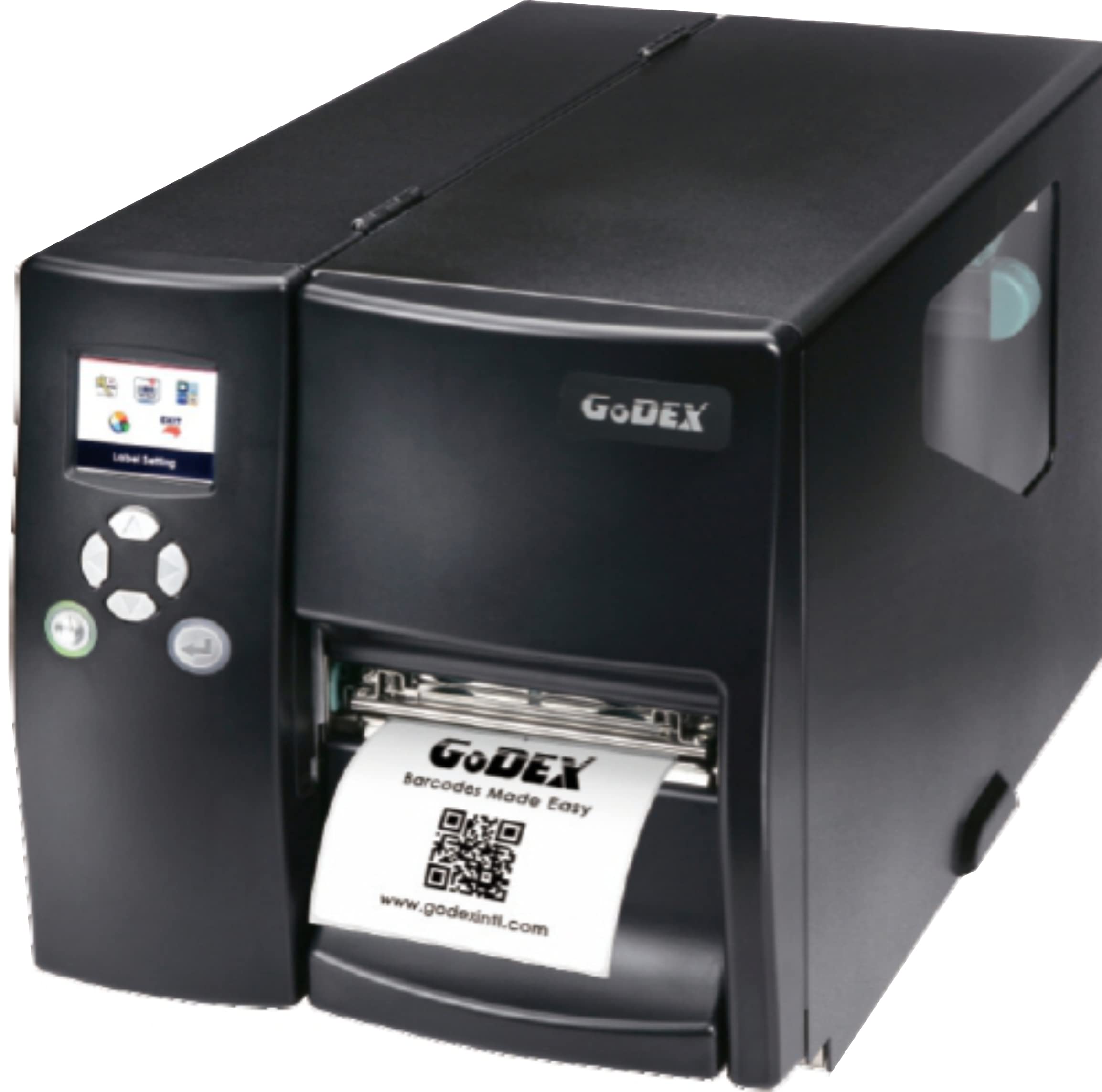 GODEX EZ2250i 4โThermal Transfer Printer Color Display 203 dpi, 7 IPS, USB(D/H), RS232, Ethernet