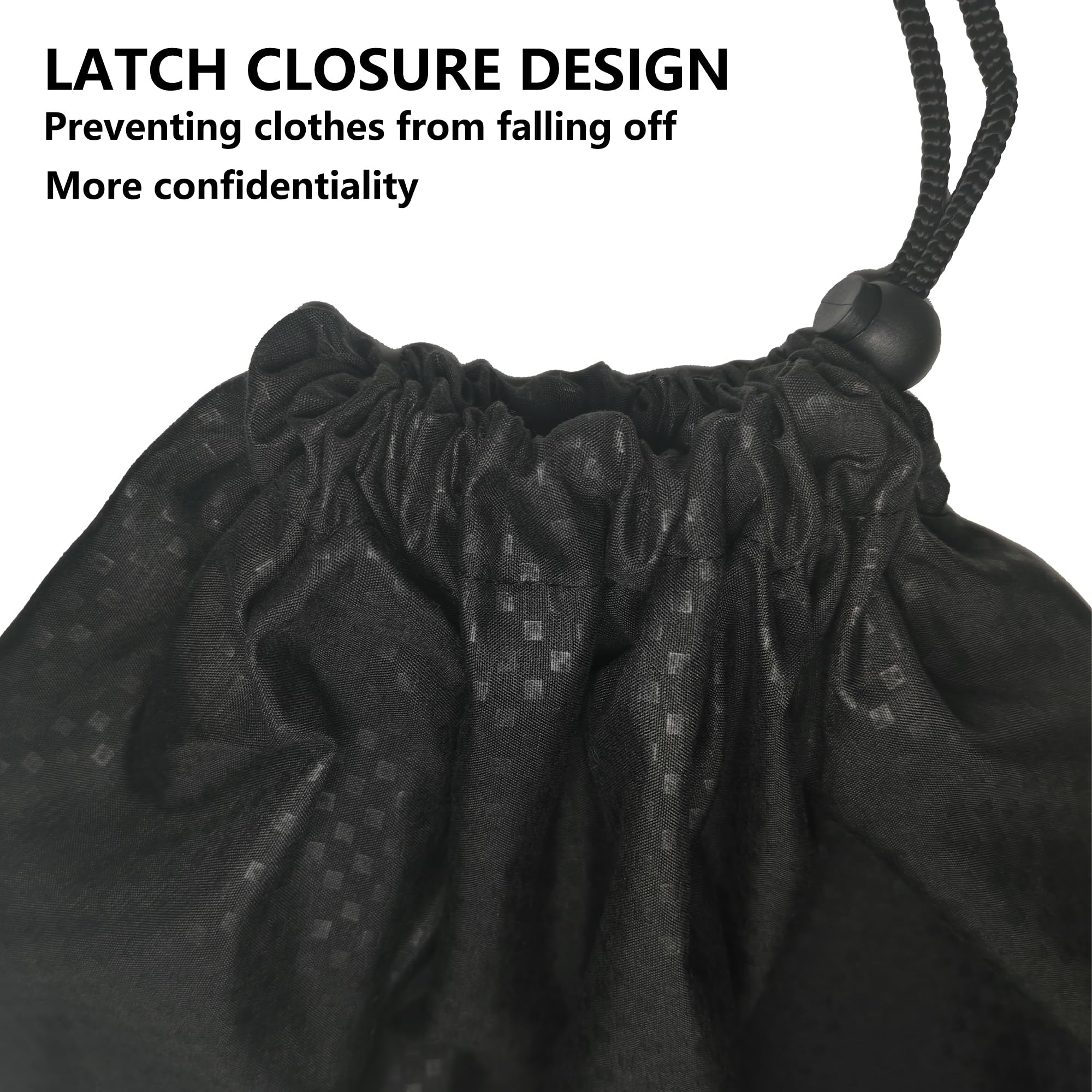 Laundry Bag 24 Pack, 40" x 30" Bulk Laundry Bags Travel with Drawstring, Extra Large heavy duty bag for Dirty Clothes Storage, Fit a Basket or Hamper(24 Pack,Black)