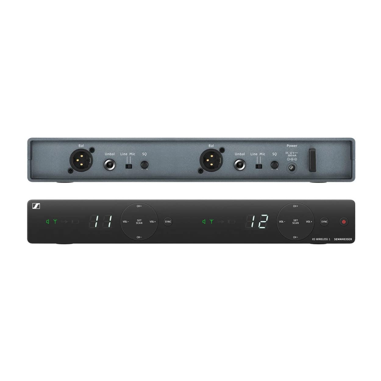 Sennheiser XSW 1-835 Dual Channel Wireless Microphone System,Black
