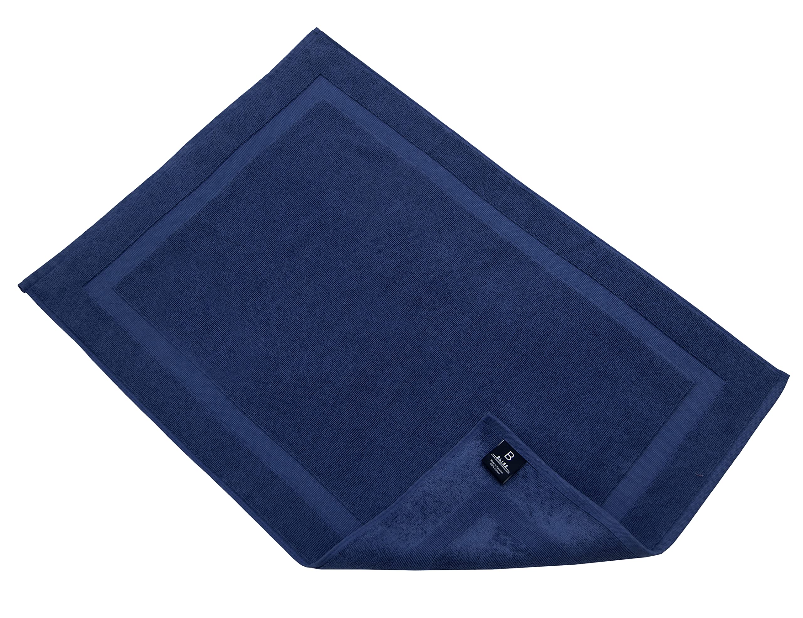Bliss Luxury Bath Towels Set - 34" x 56" | Extra Large Premium Quality Bath Sheet | Towel Set | 650 GSM | Soft Combed Absorbent Cotton Bath Towels | Oversized Towels | Denim - 2 Pack