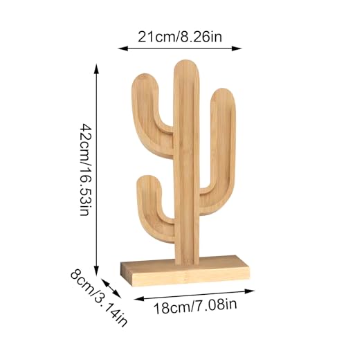 Creative Shape Coffee Bag Holder, Coffee Bar Decoration, Detachable Coffee Station Storage Rack, Wooden Coffee Stand