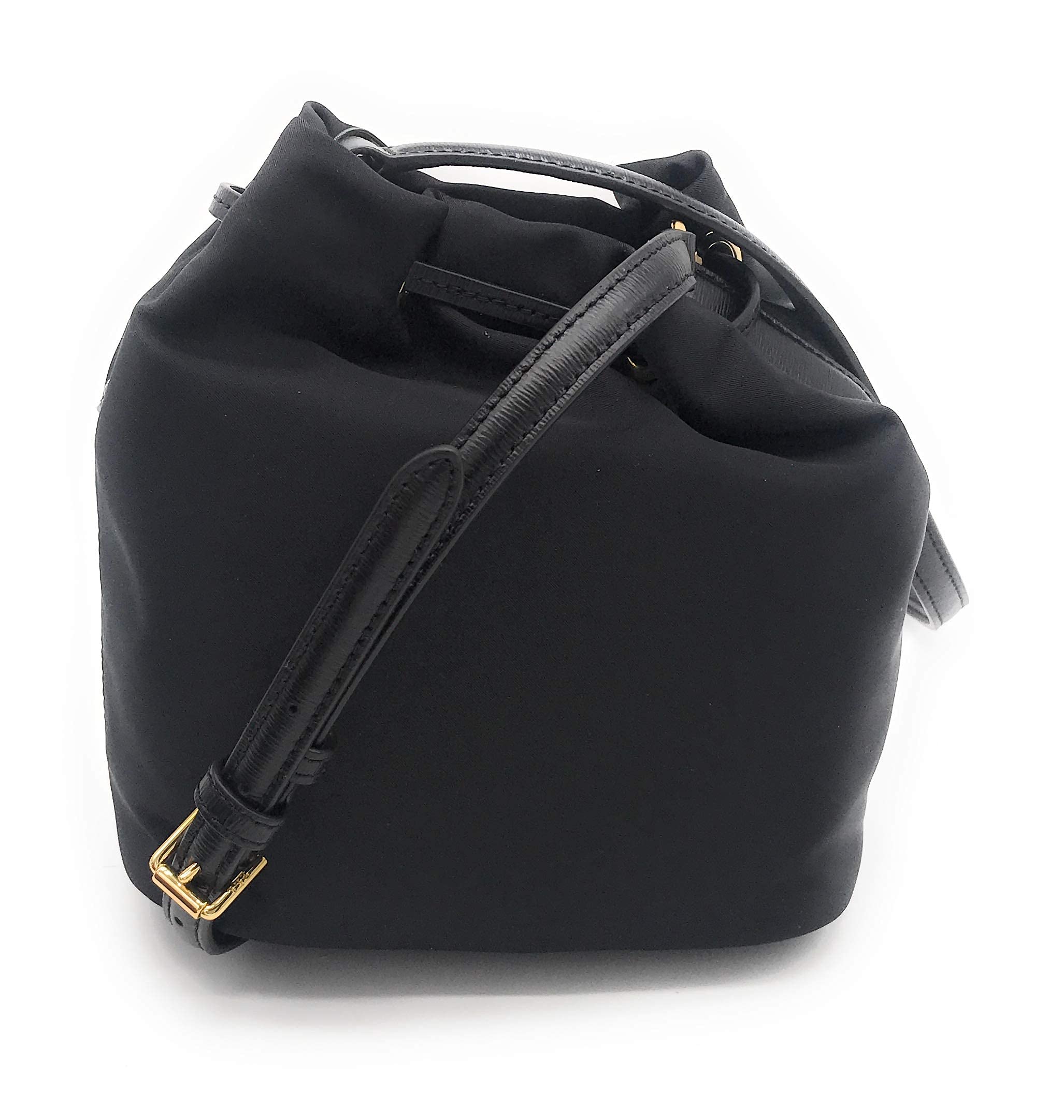 LAUREN Ralph Lauren Dryden Drawstring Soft Nylon Debby II Mini Black One Size