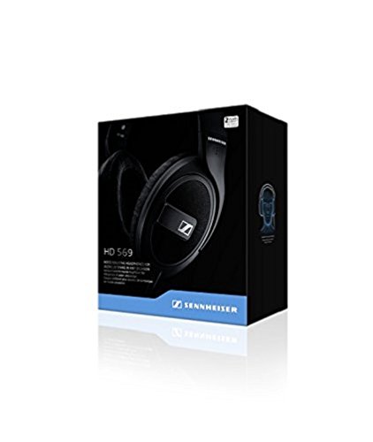 SENNHEISER HD 569 Closed Back Headphone,Black