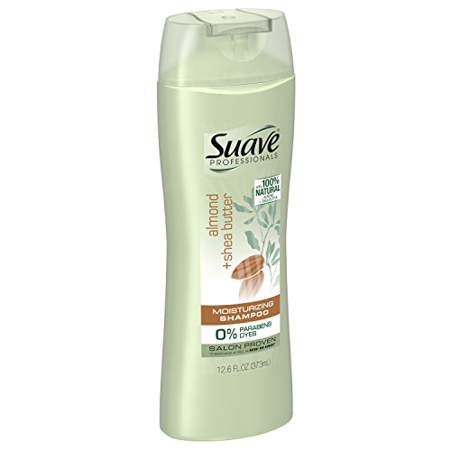 Suave Professionals Moisturizing Shampoo, Almond + Shea Butter, 12.6 oz