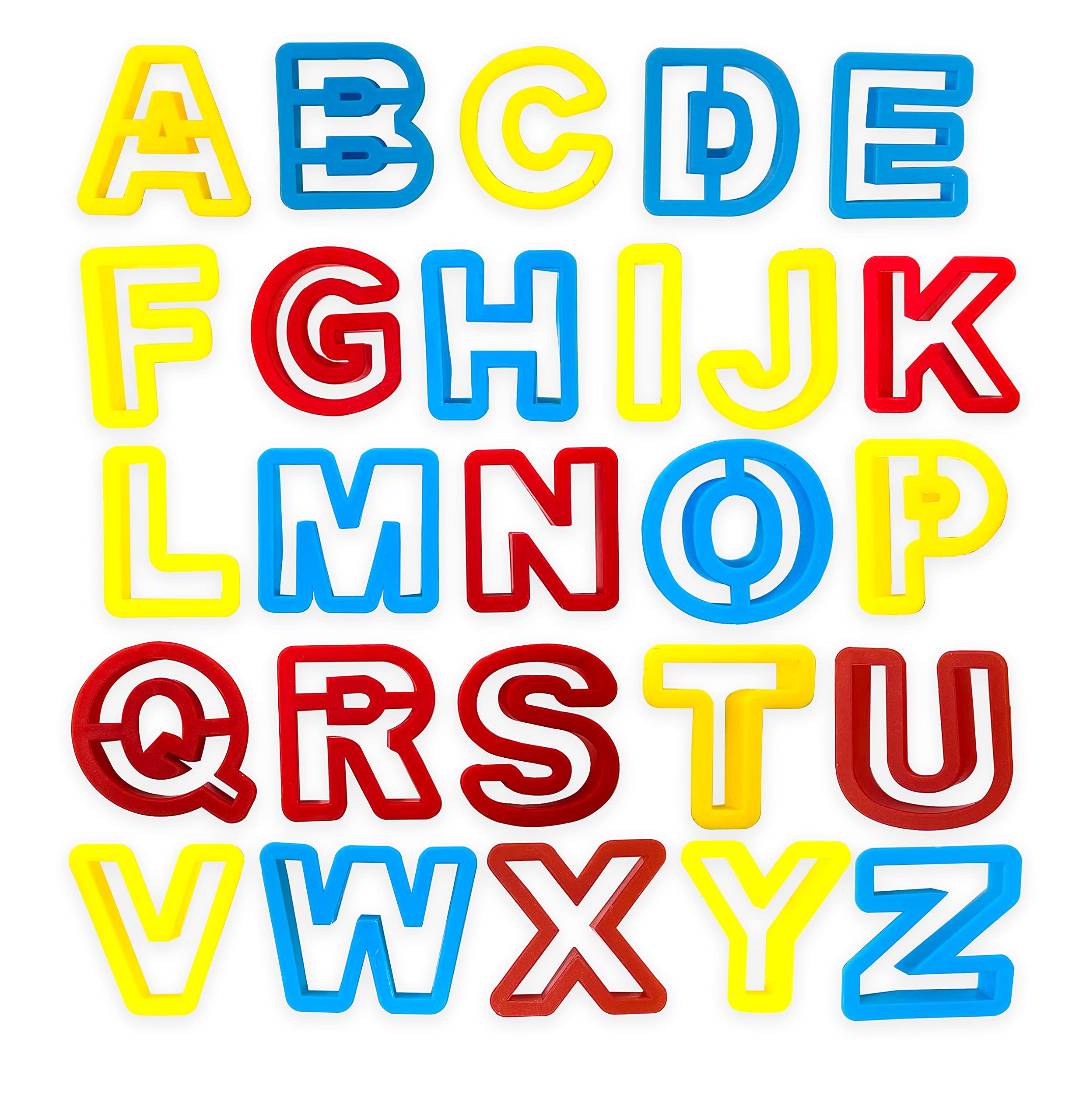 Sesame Street Learning Letters with Dough | 8 1-oz Cans of Sesame Street Dough & 26 Letter Molds | Gift for Kids | Fun & Educational