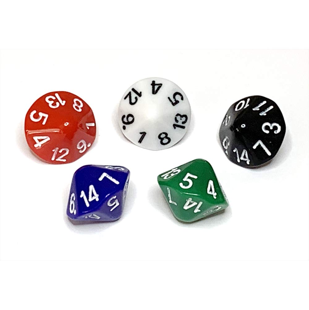 Set of 14-Sided Dice