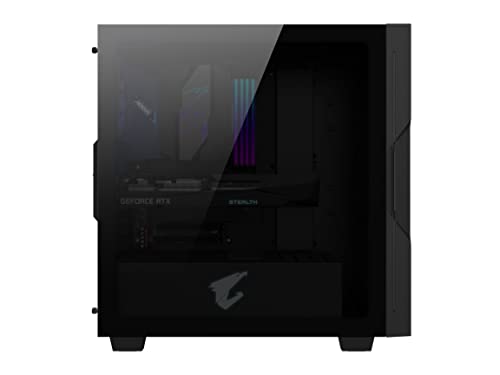 Gigabyte AORUS Project Stealth DIY PC Kit (Z690 AORUS Elite Stealth, NVIDIA GeForce RTX 3070 Gaming OC 8G Stealth, AORUS C300G Stealth) - GB-Stealth Combo IN2181