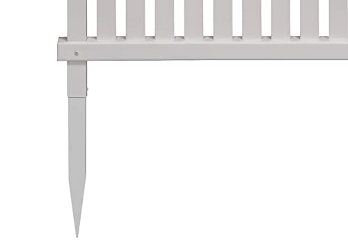 Enclo Privacy Screens ZP19008 Wilmington Vinyl No Dig Privacy Fence Screen Kit, 36in W x 48in H, White, 2 Panels