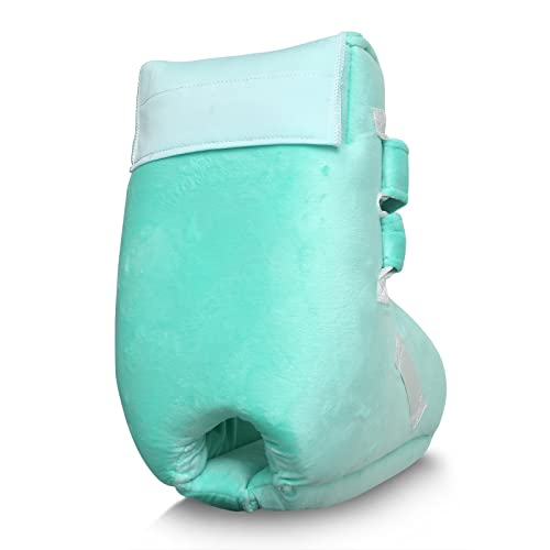 NYOrtho Heel Protector Cushion - Pressure Relieving Pillow with Cooling Gel Pack For Heel Ulcers, Opening At The Heal Soft Fabric Average Adult | Single Boot