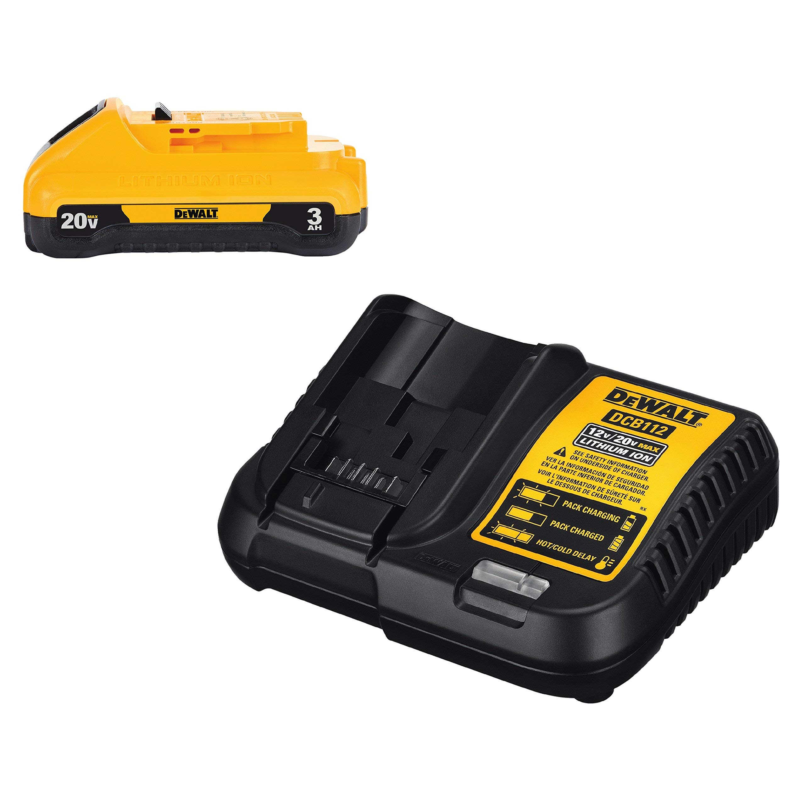 DEWALT 20V MAX XR Brushless Cut Off/Grinder Tool with 3Ah Battery & Charger Kit (DCG413B & DCB230C)