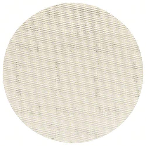 Bosch Professional 50 Pcs M480 Best for Wood and Paint Sanding Sheet 125mm Diameter K240 Grit Size for Orbital Sander Accessory