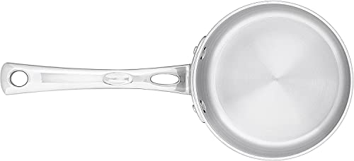 Cuisinart French Classic Tri-Ply Stainless 1-Quart Saucepan with Cover,Silver