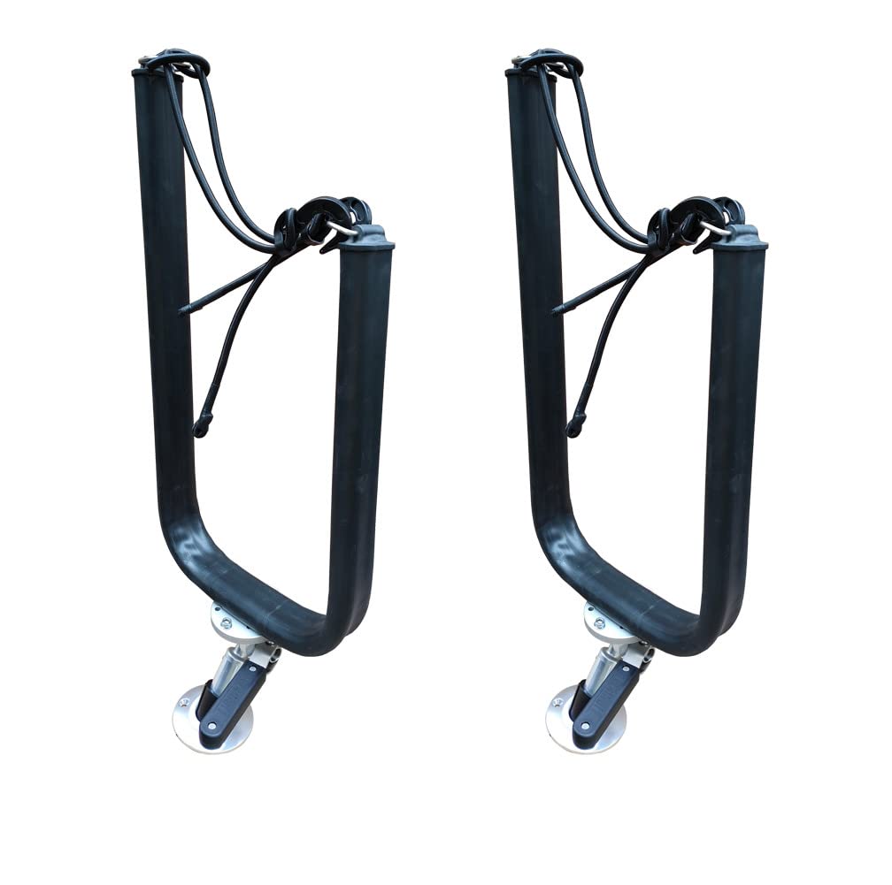 Brocraft Twin Paddle Board Rack for Boat/Twin Sup Board Rack for Boat/Paddle Board Rack for Boat Rod Holder (Set of 2)