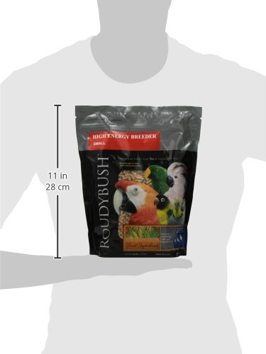 RoudyBush High Energy Breeder Bird Food, Small, 44-Ounce