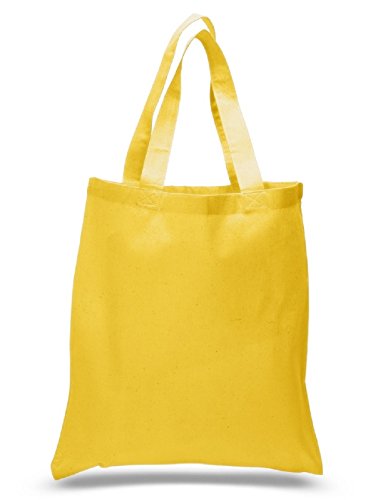Set of 12 Wholesale Cotton Tote Bags 100% Cotton Reusable Tote Bags 1 Dozen