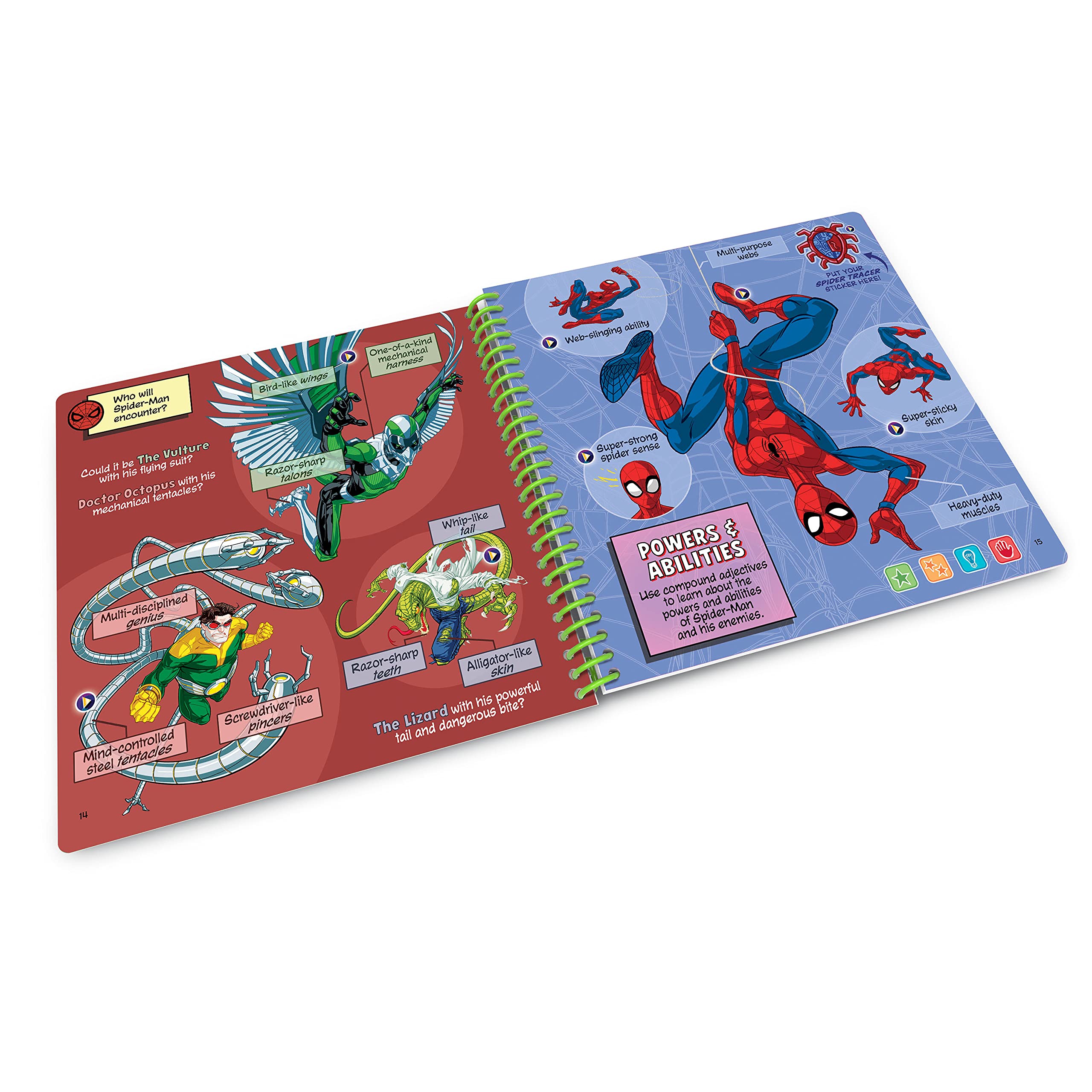 LeapFrog LeapStart Marvel's Spider-Man Vocabulary Adventure