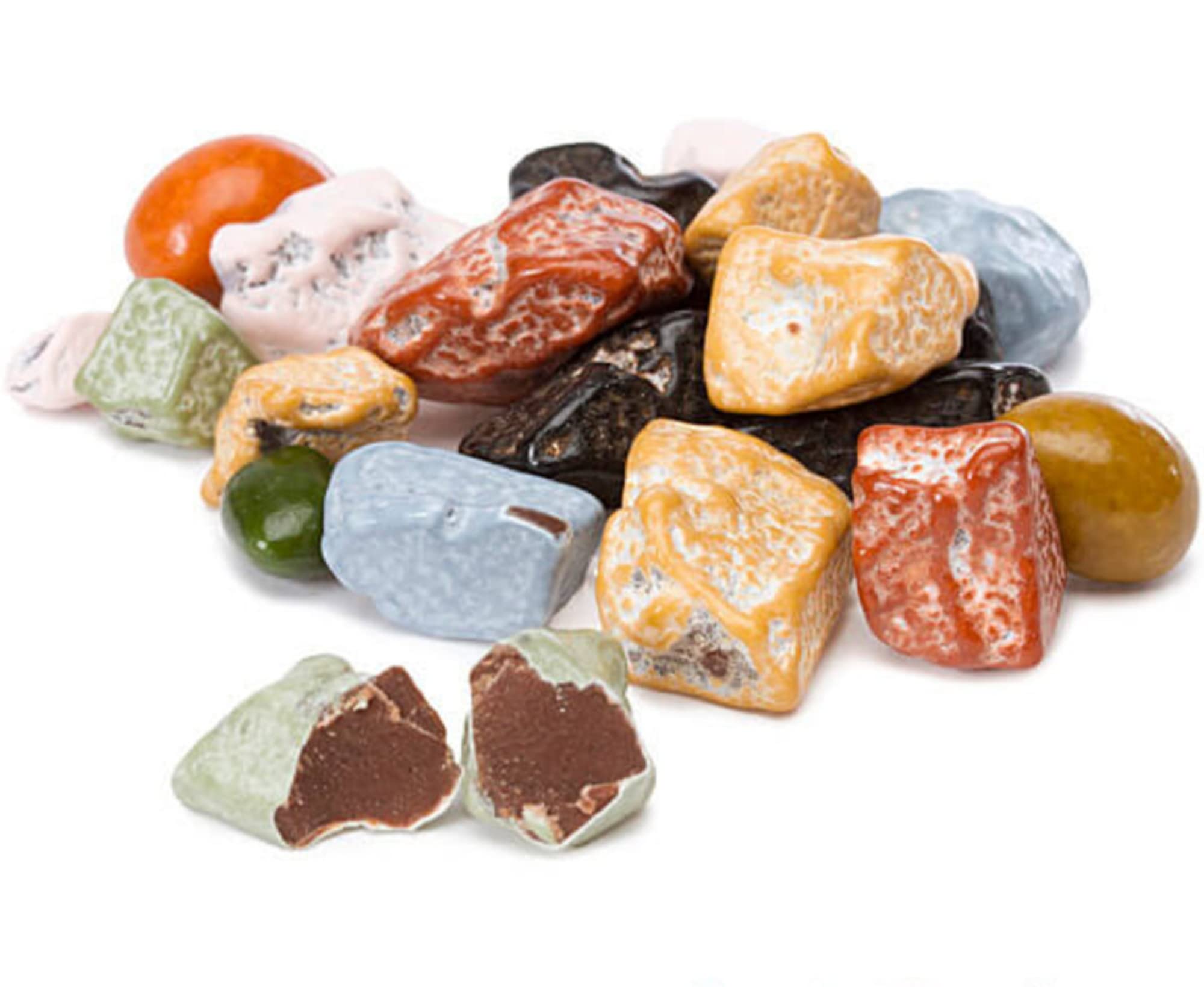 By The Cup Candy Coated Chocolate Rocks, 1 lb