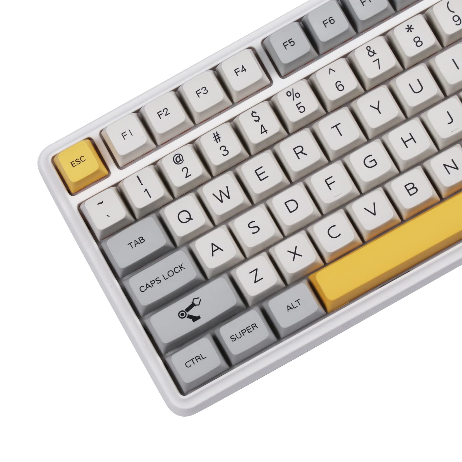 EPOMAKER TH96 96% Hot Swap RGB QMK/VIA Programmable Gasket Mounted Mechanical Gaming Keyboard with South-facing RGB LEDs, MDA Profile Keycaps, Knob Control for Windows/Mac((Theory MDA, Budgerigar)