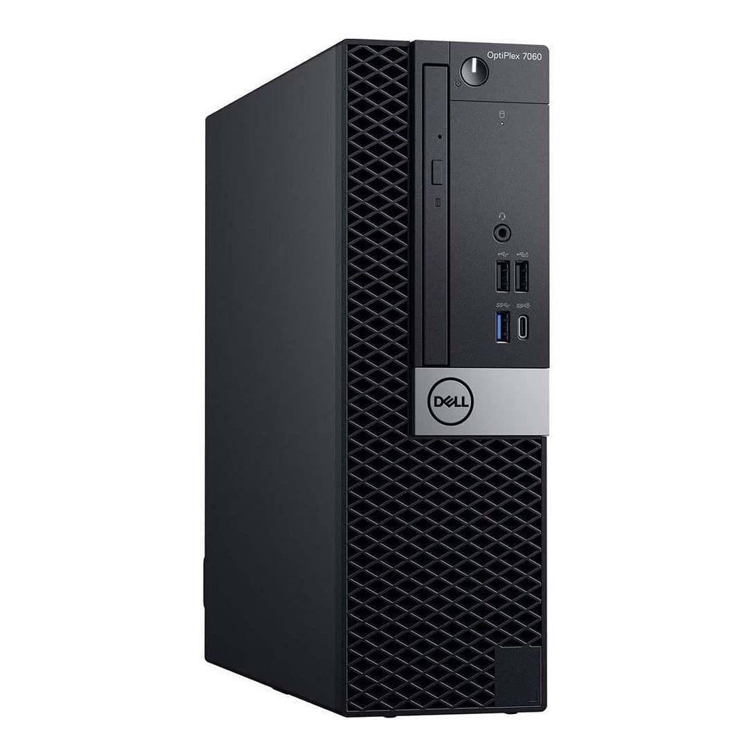 Dell Optiplex 7060 SFF Desktop Computer i7-8700 3.20GHz 32GB DDR4 Ram New 1TB NVMe M.2 SSD Built-in WiFi & Bluetooth HDMI Wireless Keyboard & Mouse Dual Monitor Support Windows 10 Pro (Renewed)