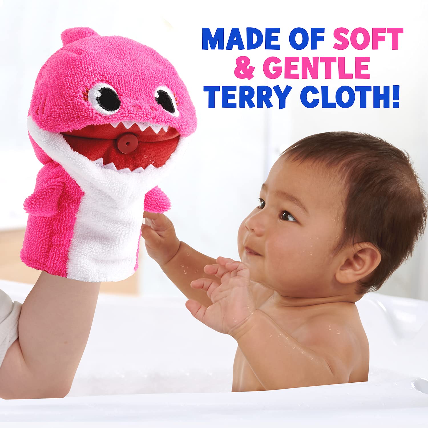 WowWee Baby Shark Official - Splash & Spray Mommy Shark Bath Buddy