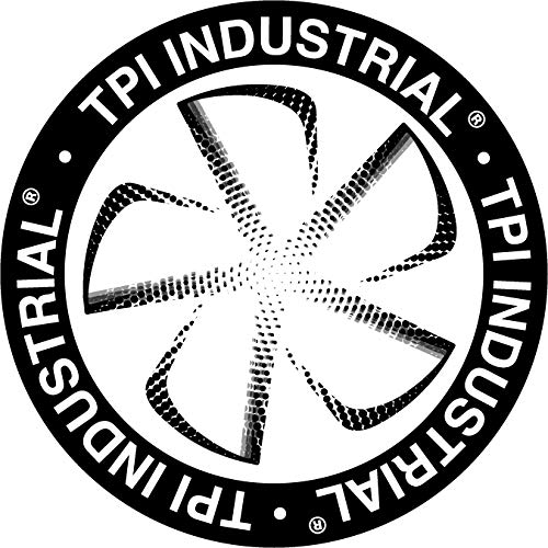 TPI - CE-48B Corporation CE-48-B Commercial Exhaust Fan, Single Phase, 48" Diameter, 120 Volt