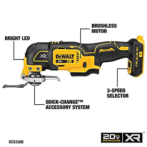 DEWALT 20V MAX* Cordless Drill Combo Kit , 8-Tool (DCK883D2)