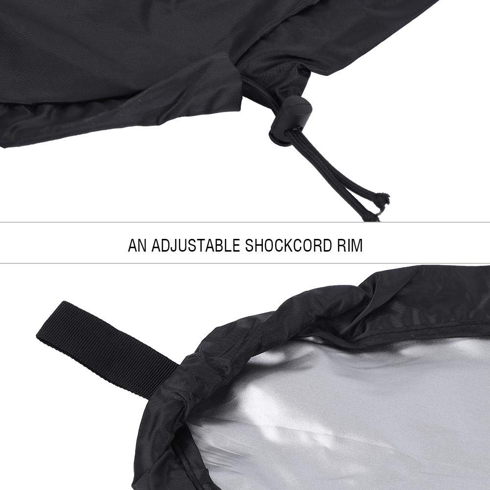 Canoe Cock,Universal Kayak Cockpit Cover,Kayak Cockpit Cover,Blocking Canoe Storage Dust Sunblock Cover Kayak Cockpit Protector for Fishing Boat,Rowing Shell & Paddle Board(L)